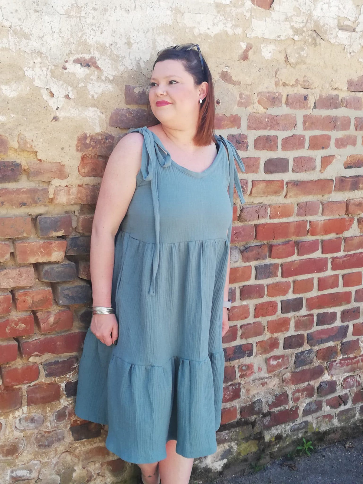 Camisole Gathered Dress | Archivepatterns