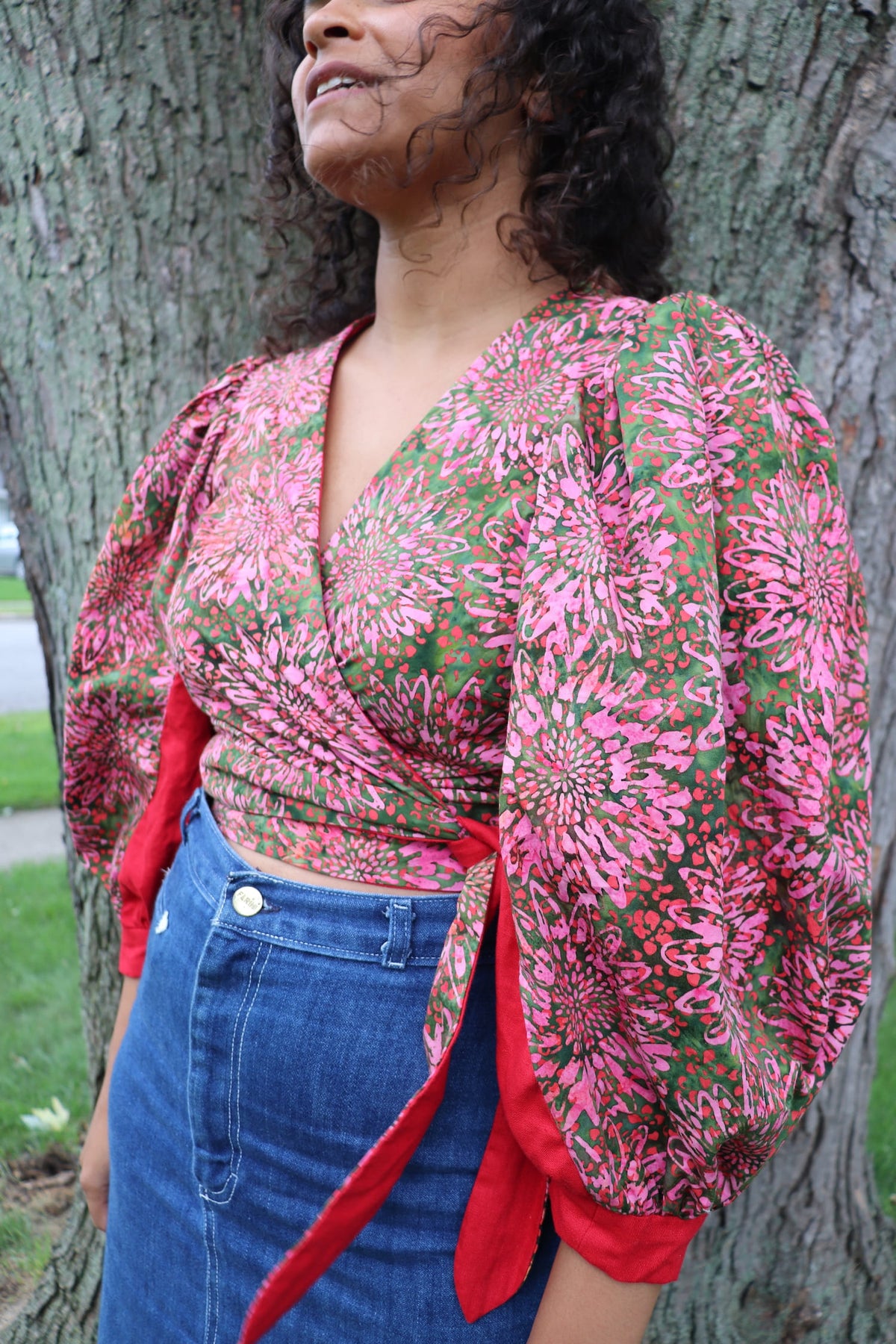 Anne Wrap Blouse | Archivepatterns