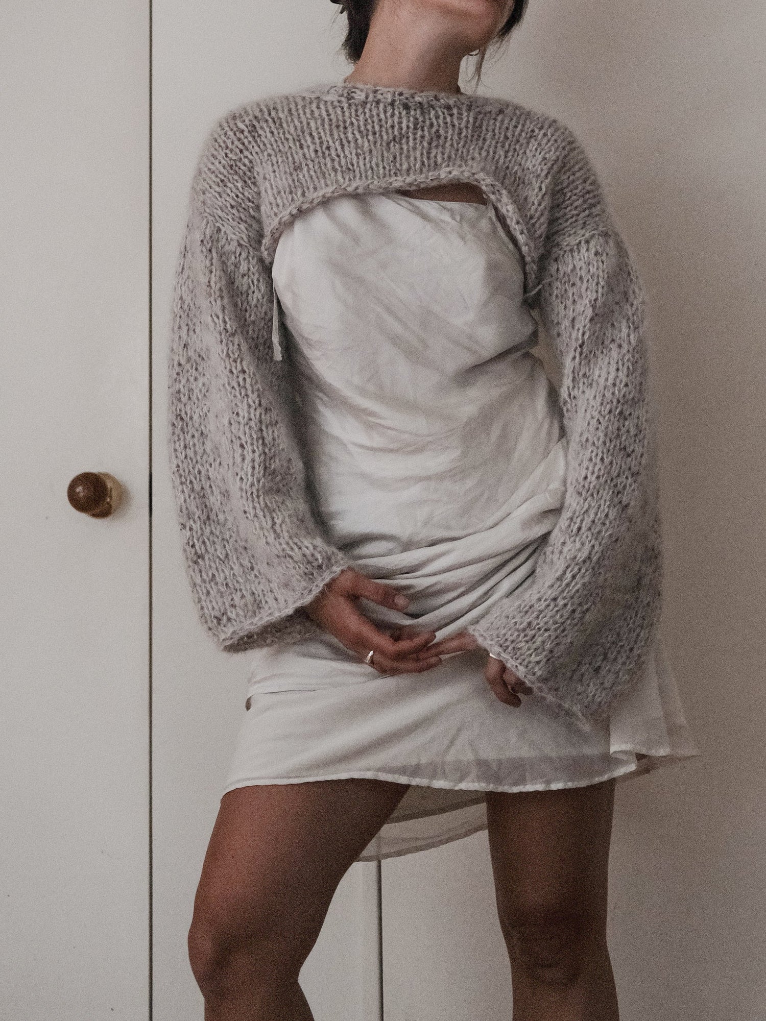 Marle Bolero Knitting Pattern | Archivepatterns